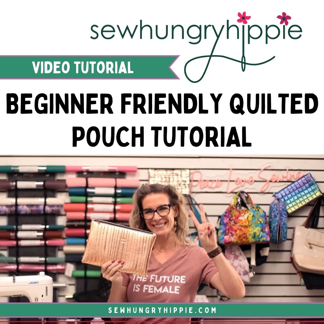 Beginner Friendly Quilted Pouch Tutorial | SewHungryhippie
