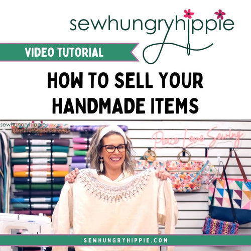 Sell Handmade Items: Tips from the Magic Monday LIVE Show | SewHungryhippie