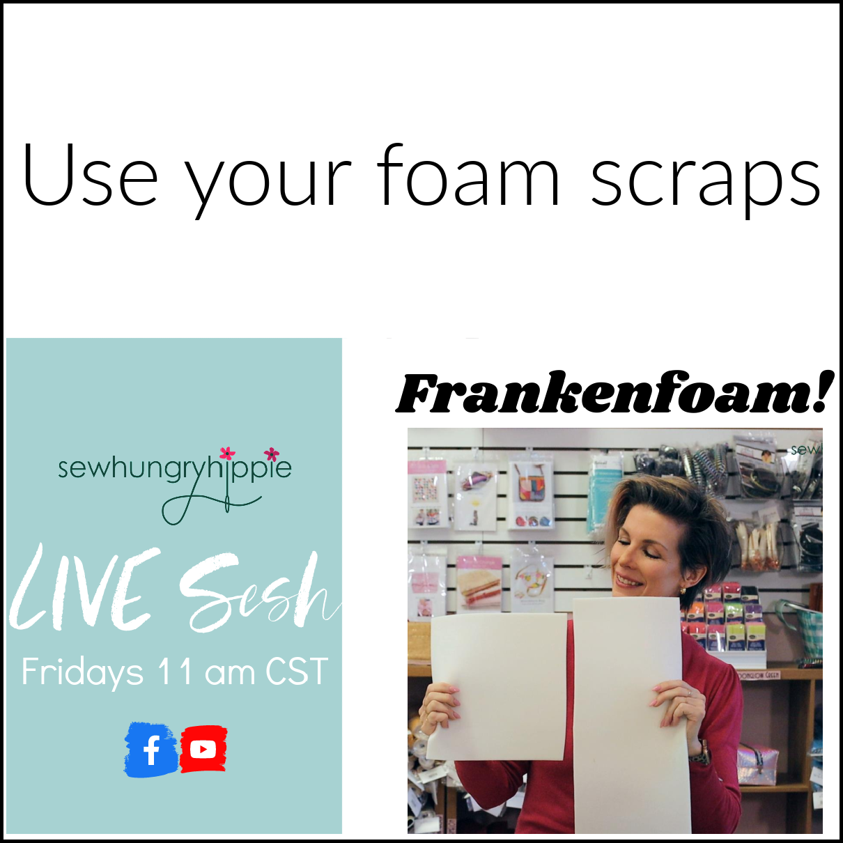 Frankenfoam Demo: Explore Innovative Foam Solutions | SewHungryhippie