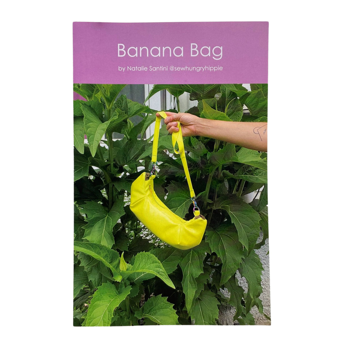 Banana Bag Sewing Pattern - Quirky Crossbody Bag Pattern | SewHungryhippie