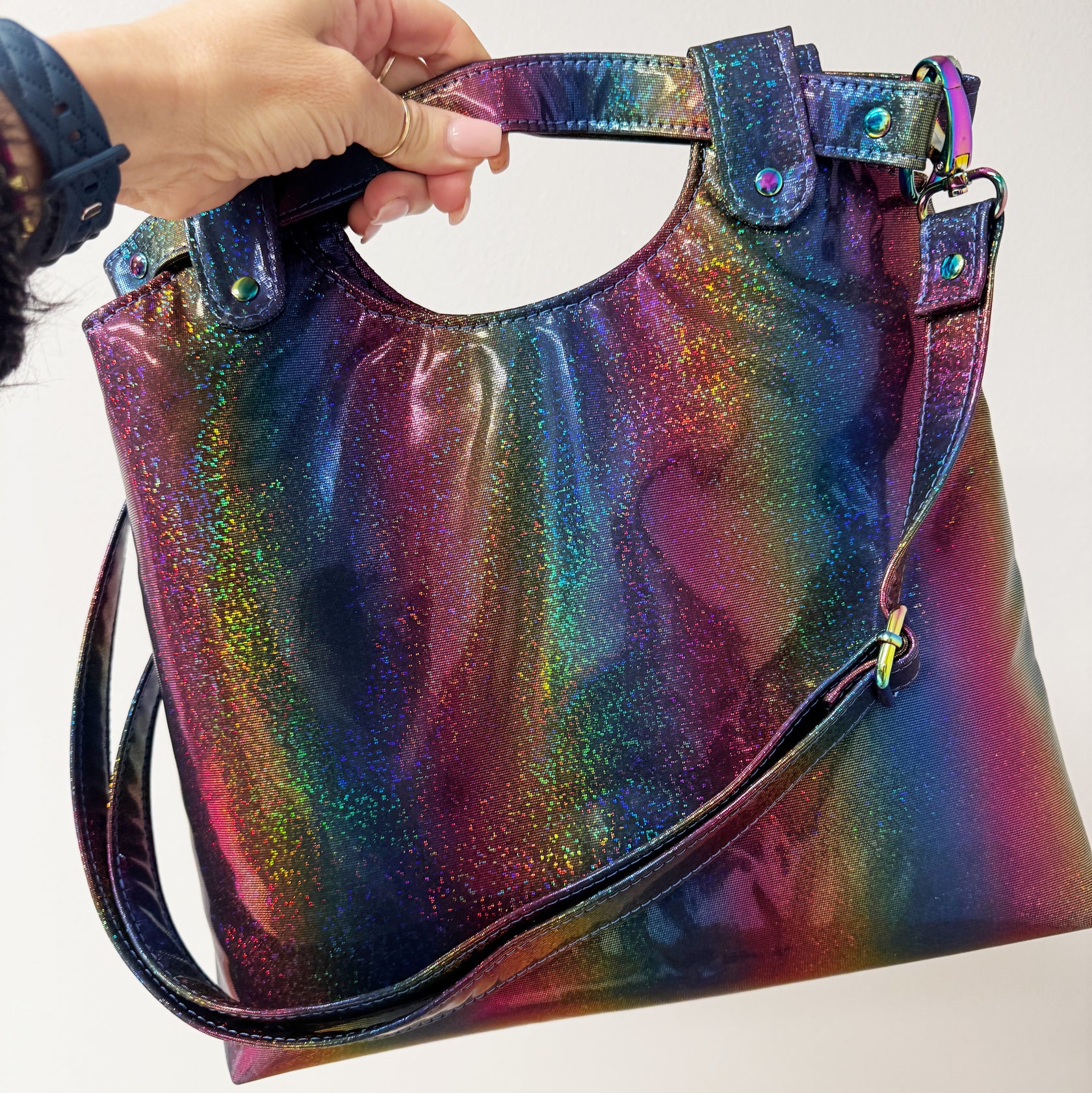 Loopy Lou Bag Making Kit with Vinyl & Tula Pink Lining | SewHungryhippie