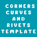 Corners, Curves & Rivets Template for Creative Projects for Sew ...