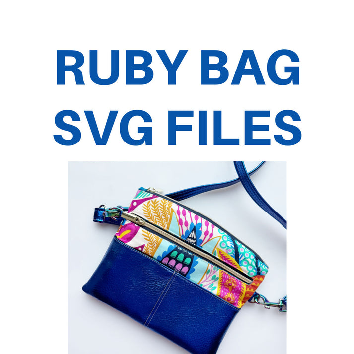 Ruby Bag SVG Files for Creative Projects and Crafts | SewHungryhippie