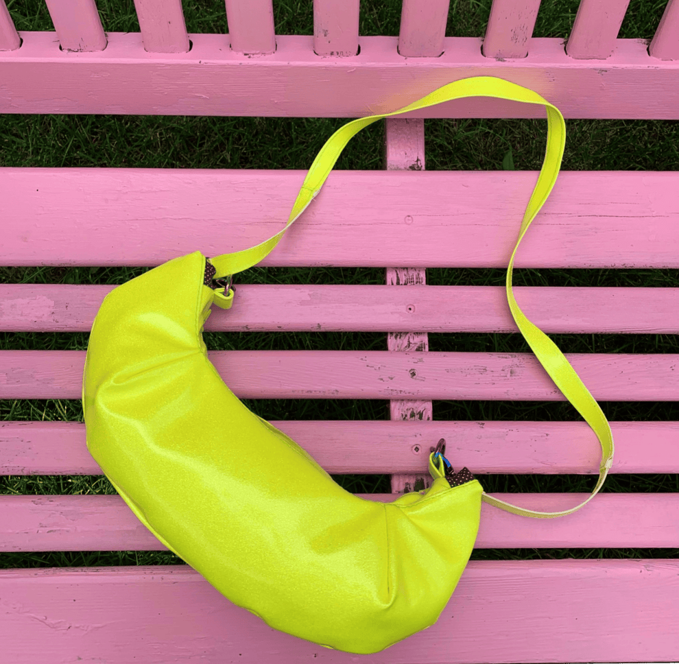 Banana Bag with Unique Printed Pattern Design for Sewing | SewHungryhippie