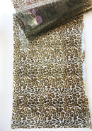 Leopard Clear Vinyl in Transparent | SewHungryhippie